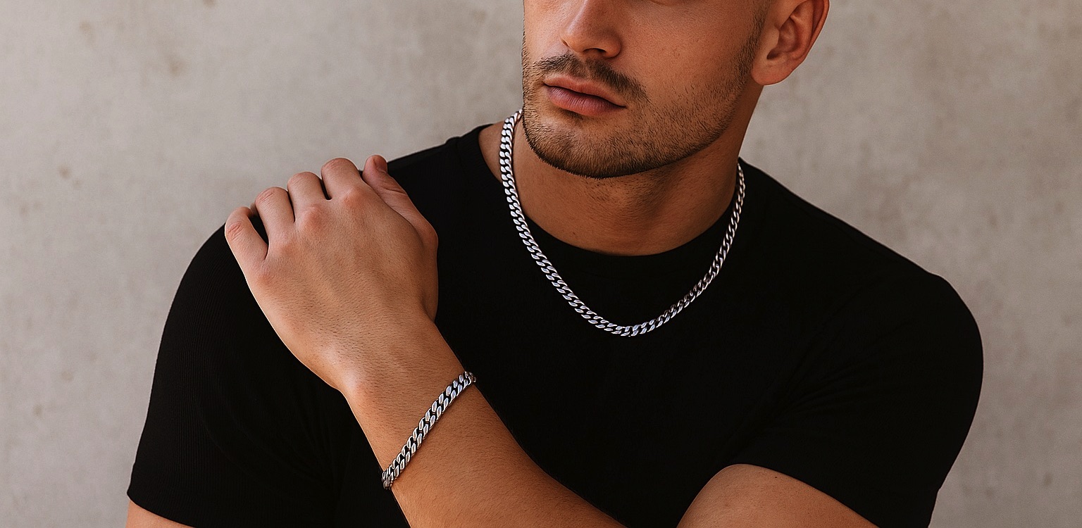 Mens Stainless Steel Chains & Necklaces | 40+ Designs
