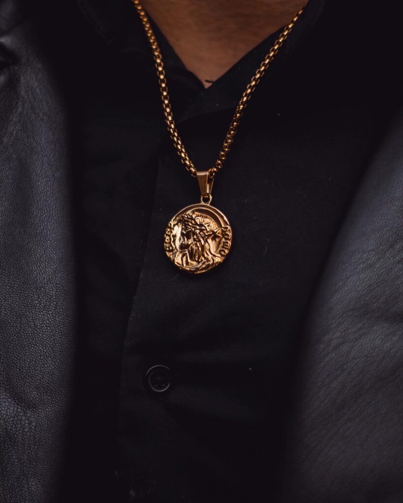 Gold Zeus Necklace | Stylish | Alfred & Co. London