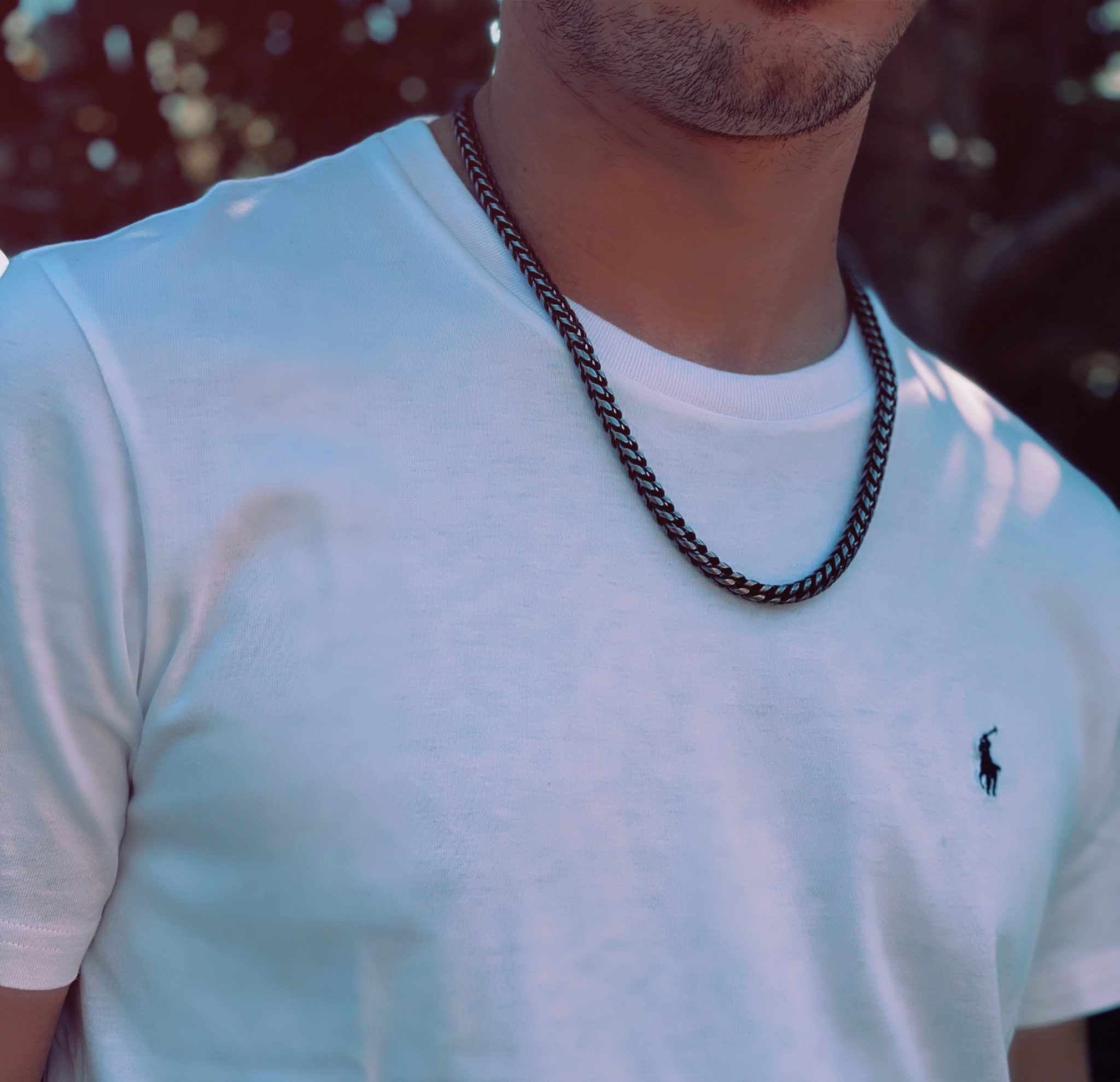 Men's Gunmetal Chain Necklace | Strong & Rugged Necklace