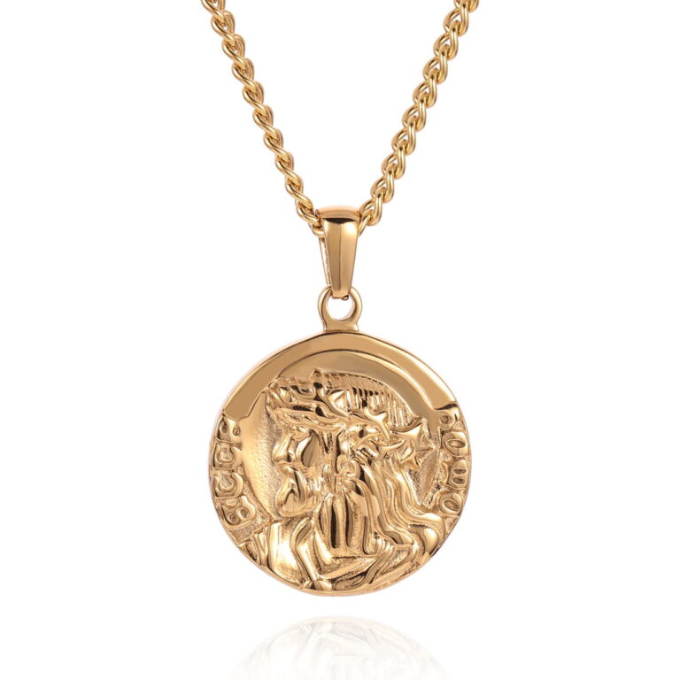 Gold Zeus Necklace | Stylish | Alfred & Co. London