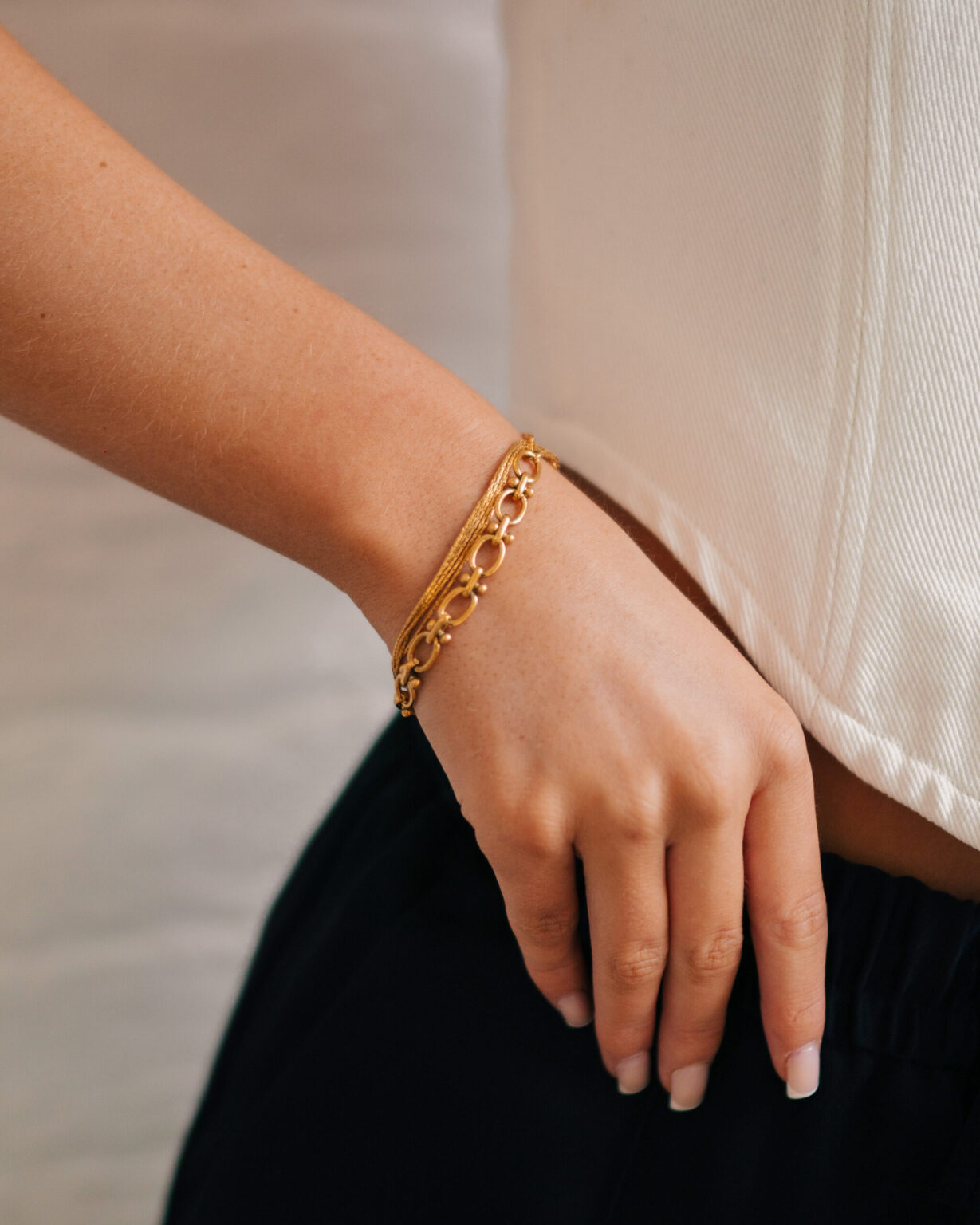 Looper Bracelet | Gold-TONE | Alfred & Co. London